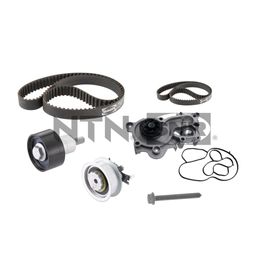 SNR Wasserpumpe + Zahnriemensatz kdp457750 f&uuml;r VW SEAT Skoda