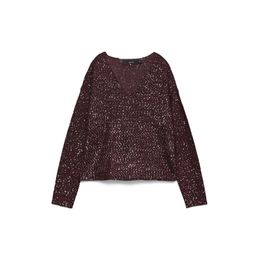 V&eacute;ro Moda Vero Moda Pullover 'Maglieria' Damen Gr&ouml;&szlig;e S bordeaux