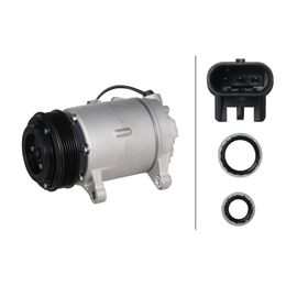 Hella Kompressor, Klimaanlage 8fk366202361 f&uuml;r BMW (BRILLIANCE)