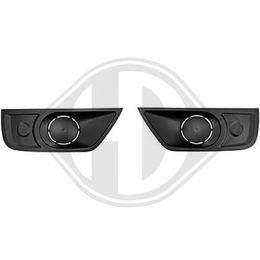 DIEDERICHS L&uuml;ftungsgitter, Sto&szlig;f&auml;nger 4487247 vorne links f&uuml;r RENAULT
