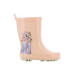Disney Frozen Gummistiefel mit Die Eisk&ouml;nigin Motiv, in Rosa, Anna und Elsa Design | Gr.: 26