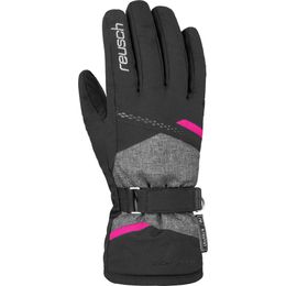 Reusch Sporthandschuhe 'Hannah' Damen Gr&ouml;&szlig;e XS pink / schwarz / schwarzmeliert