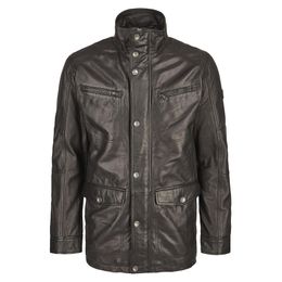 Bugatti Lederjacke 'BUDavid' Herren Gr&ouml;&szlig;e XXL schwarz