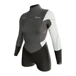 Prolimit Fire Sunset Shorty Free-X 3/2 Damen 2026 Grey/Silver L