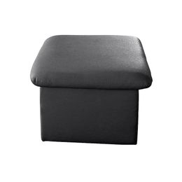 COTTA Hocker &raquo;Casino, B/T/H: 56/56/42, sehr leicht (3 kg)&laquo; Polstergarnitur, auch als Set erh&auml;ltlich, belastbar bis 120 kg Luxus-Kunstleder;NaturLEDER,