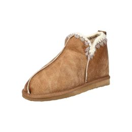 Shepherd Hausschuhe in Cognac | Gr.: 42