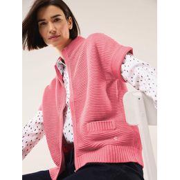 Walbusch Baumwoll-Zip-Strickweste