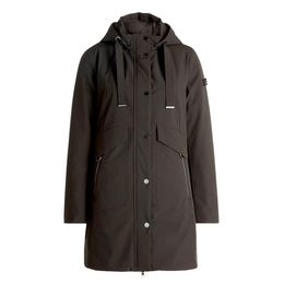 Betty Barclay Outdoorjacke mit abnehmbarer Kapuze in Dunkelgr&uuml;n | Gr.: 42