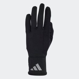 Damen Trainingshandschuhe "CLIMACOOL", schwarz, Gr. L, adidas Performance, Obermaterial: 84% Polyester, 16% Elasthan, Handschuhe