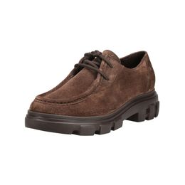 Paul Green Damen Schn&uuml;rschuh "Paul Green Halbschuhe Veloursleder", Gr. 36, braun, Veloursleder, Schuhe