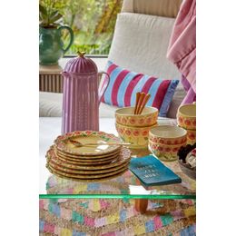 Rice Thermoskanne Gold Bird Lavender skandinavische Deko Online Shop