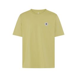 Converse Herren T-Shirt, gelb, Gr. L, Jersey, Obermaterial: 100% Baumwolle, Shirts, Kurzarm-Design, aus Baumwolle, bequeme Passform, klassischer