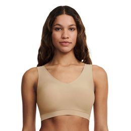 Chantelle Damen Bustier "SOFTSTRETCH", Gr. XS, beige, Obermaterial: 80% Polyamid, 20% Elasthan, BHs, V-Ausschnitt