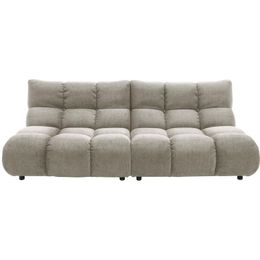 Home Affaire 3-Sitzer &raquo;Cozy Bubble, mit eleganter Steppung, Breite 220cm&laquo; stilvolles Design & hoher Sitzkomfort f&uuml;r dein Zuhause beige B/H/T: 220cm x 