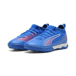 Puma Kinder Fu&szlig;ballschuh "ULTRA 6 MATCH TT Mid Fu&szlig;ballschuhe Jugendliche", Gr. 34, wei&szlig;, Obermaterial: Synthetik, Textil. Futter: Synthetik, Textil.