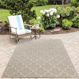 Ayyildiz Teppiche Outdoorteppich &raquo;PATARA 4951, auch als L&auml;ufer erh&auml;ltlich&laquo; rechteckig 8 mm H&ouml;he Pflegeleicht / Strapazierf&auml;hig / In- und Outdoor geeignet beige 