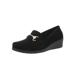 Ital-Design Halbschuh in Schwarz | Gr.: 37