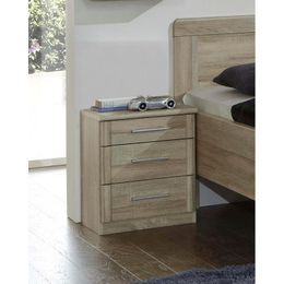 Wiemann Nachtkonsole &raquo;Meran&laquo; vormontiert beige Holzwerkstoff B/H/T: 40cm x 50cm x 37cm, 3 Stk.