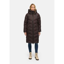 Navahoo Damen Winterjacke "Schmatzib&auml;r", braun, Gr. XXXL, Obermaterial: 100% Polyester. Innenseite: 100% Polyester. Futter: 100% Polyester, Jacken,