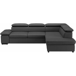 Sit & More sit&more Ecksofa &raquo;Alcudia L-Form, modernes Design, Breite 272cm, Liegefl. 196x124cm&laquo; mit Armteilverstellung, optional Kopfteilverstellung & 