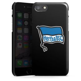 DeinDesign iPhone SE (2022) Handy Premium Case Smartphone Handyh&uuml;lle Schutzh&uuml;lle gl&auml;nzend Official Licensed Product Logo Hertha Bsc Premium Case