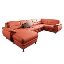 Sit & More sit&more Wohnlandschaft &raquo;Mailand U-Form, B: 312 cm, XXL-Couch mit Komfortpolsterung&laquo; optional Schlaffunktion, Liegefl. 122x247 cm, diverse 