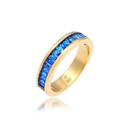 Elli Ring 925 Sterling Silber in Gold | Gr.: 56