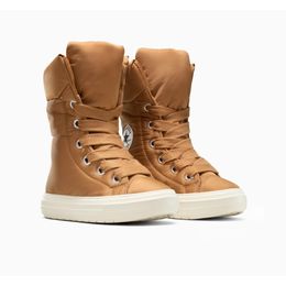 Converse Damen Sneakerboots "CHUCK TAYLOR ALL STAR ELEMENTS BOOT", Gr. 36, braun, Synthetik, Schuhe, Winterschuhe, Schn&uuml;rboots, gef&uuml;ttert,