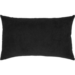 Pad Dekokissen &raquo;CASUAL&laquo; Feines Cord-Design, gro&szlig;e Farbvielfalt, in verschiedenen Gr&ouml;&szlig;en schwarz Polyacryl, Polyester B/L: 35cm x 60cm, 1 Stk.