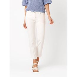 Toni Damen TONI 7/8-Jeans &raquo;Perfect Shape 7/8&laquo; mit Stretch, Slim Fit wei&szlig; 48, N-Gr