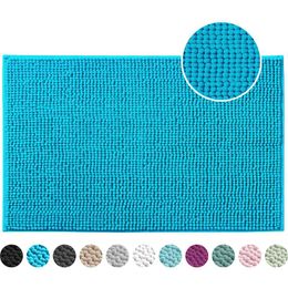 OTTO home Badematte &raquo;Vanessa Chenille Standard, Badvorleger, Badezimmer, Duschvorleger&laquo; H&ouml;he 15 mm rutschhemmend beschichtet fu&szlig;bodenheizungsgeeignet 