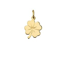 Firetti Damen Kettenanh&auml;nger &raquo;Schmuck Geschenk Gold 333 Halsschmuck Anh&auml;nger Kleeblatt&laquo; gold Gelbgold 333, 0,43 g