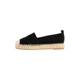 Joia Espadrilles zum Hineinschl&uuml;pfen Schwarz | Gr.: 37