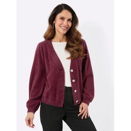 WITT WEIDEN Strickjacke in bordeaux | Gr.: 40