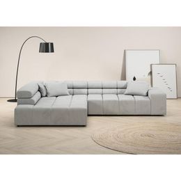 Home Affaire Ecksofa &raquo;Ancona, Ecksofa, incl. Kopfteilverstellung, Breite 319 cm, L-Form&laquo; wahlweise motorische Sitztiefenverstellung, auch in Cord + 