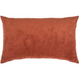 Pad Dekokissen &raquo;CASUAL&laquo; Feines Cord-Design, gro&szlig;e Farbvielfalt, in verschiedenen Gr&ouml;&szlig;en orange Polyacryl, Polyester B/L: 35cm x 60cm, 1 Stk.