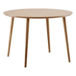 Home Affaire Esstisch Holzfurnier aus Eiche, FSC -zertifiziert braun B/H/T: 100cm x 80cm x 100cm
