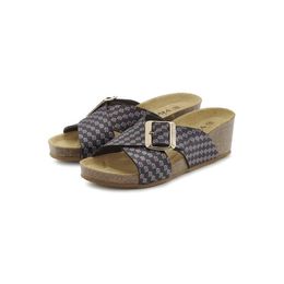 VIVANCE BY LASCANA Pantolette 'Sandale, Mule, offener Schuh, Sommerschuh,' mehrfarbig Gr. 36 f&uuml;r Damen