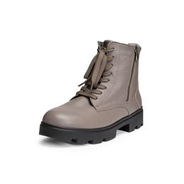 vitaform Hirschleder Stiefeletten in dunkeltaupe | Gr.: 38