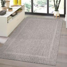 Ayyildiz Teppiche Outdoorteppich &raquo;RELAX 4311, auch als L&auml;ufer und in Rund&laquo; rechteckig 5 mm H&ouml;he L&auml;ufer, Pflegeleicht, Robust, In- und Outdoor, gro&szlig;e Farbauswahl grau 
