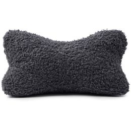 G&ouml;zze Nackenkissen &raquo;Curly Lesekissen Rolf&laquo; grau B/H/L: 40cm x 19cm x 25cm Nackenkissen