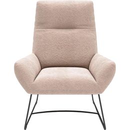 Home Affaire Sessel &raquo;Basic Relaxsessel, Design und Komfort, bequem, Breite 82cm&laquo; Extra hohe R&uuml;ckenlehne braun 100% Polyester Chenille, Metallf&uuml;&szlig;e, B/H