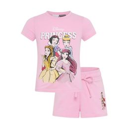 Kidsworld Shirt & Shorts in pink | Gr.: 104-110