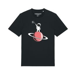 Watapparel T-Shirt ' Astronaut says Hi ' Herren Gr&ouml;&szlig;e XXL mischfarben / schwarz