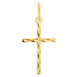 Amor Kreuzanh&auml;nger &raquo;2013504&laquo; Made in Germany gold Gelbgold 375, 0,29 g