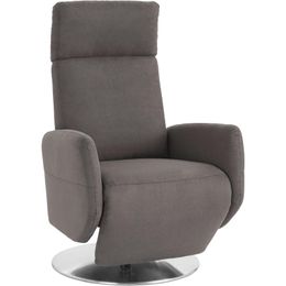 Sit & More sit&more TV-Sessel &raquo;Kobra&laquo; grau Luxus-Microfaser (90% Polyester, 10% Polyamid);Flachgewebe (100% Polyester);Struktur (100% Polyester) Luxus-Microfaser