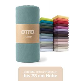 OTTO home Spannbettlaken &raquo;BLACKBERRY in PREMIUM und BASIC Qualit&auml;t, 100% Baumwolle&laquo; f&uuml;r hohe Matratzen bis 28 cm, Bettlaken, Spannbetttuch, Boxspring 