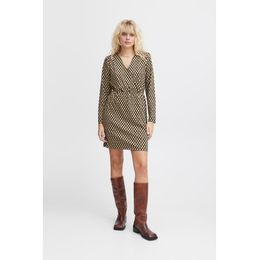 Ichi Kleid IHKATE Regular fit in Doeskin Checks Aop | Gr.: XS