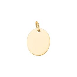 Firetti Damen Kettenanh&auml;nger &raquo;Schmuck Geschenk Gold 333 Halsschmuck Anh&auml;nger Pl&auml;ttchen&laquo; gold Gelbgold 333, 0,87 g