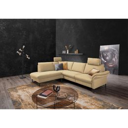 Home Affaire Ecksofa &raquo;Sarsina: mit Tonnentaschen-Federkern, perfekt zum Entspannen L-Form&laquo; inklusive 2 motorischen Relaxfunktionen mit Herz-Waage-